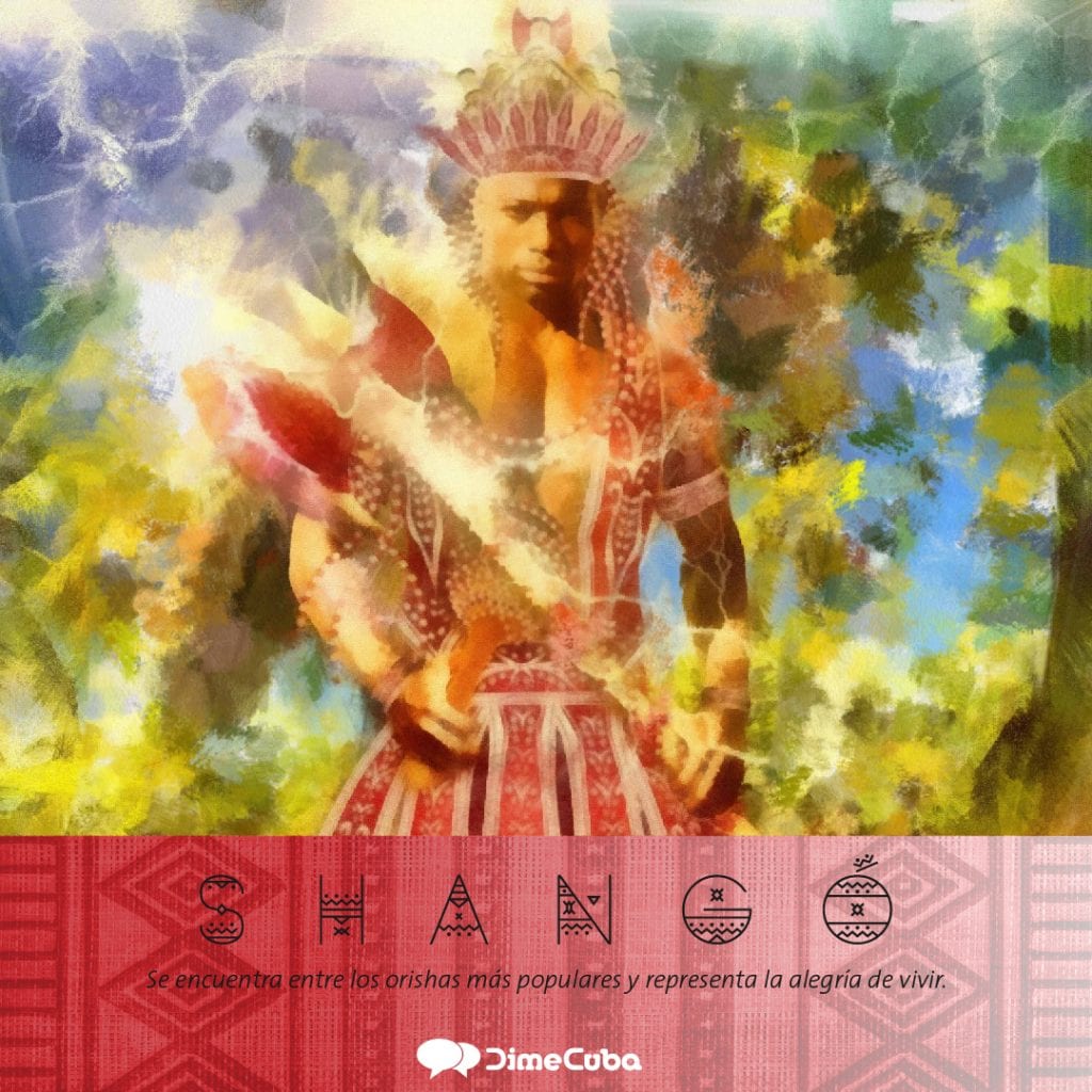 Así es como la santería en Cuba celebra a Shangó