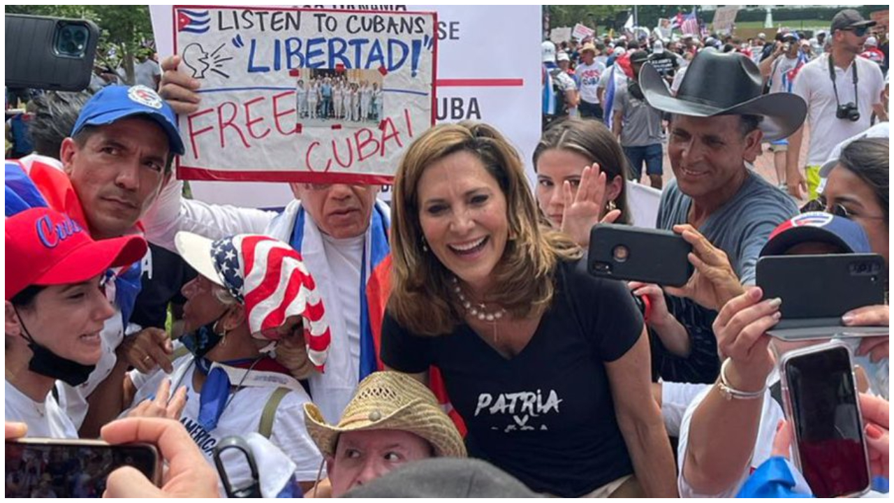 Congresista María Elvira Salazar se solidariza con cubanos que ...